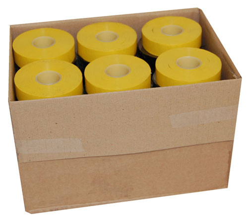 PVC Electrical Tape Yellow 19mm x 33m